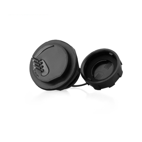 Conector USB a Pin Panel Pasante IP67