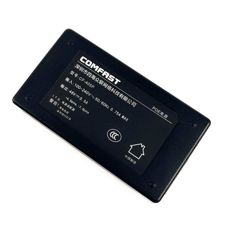 Fuente poder PoE inyector Gigabit para Raspberry