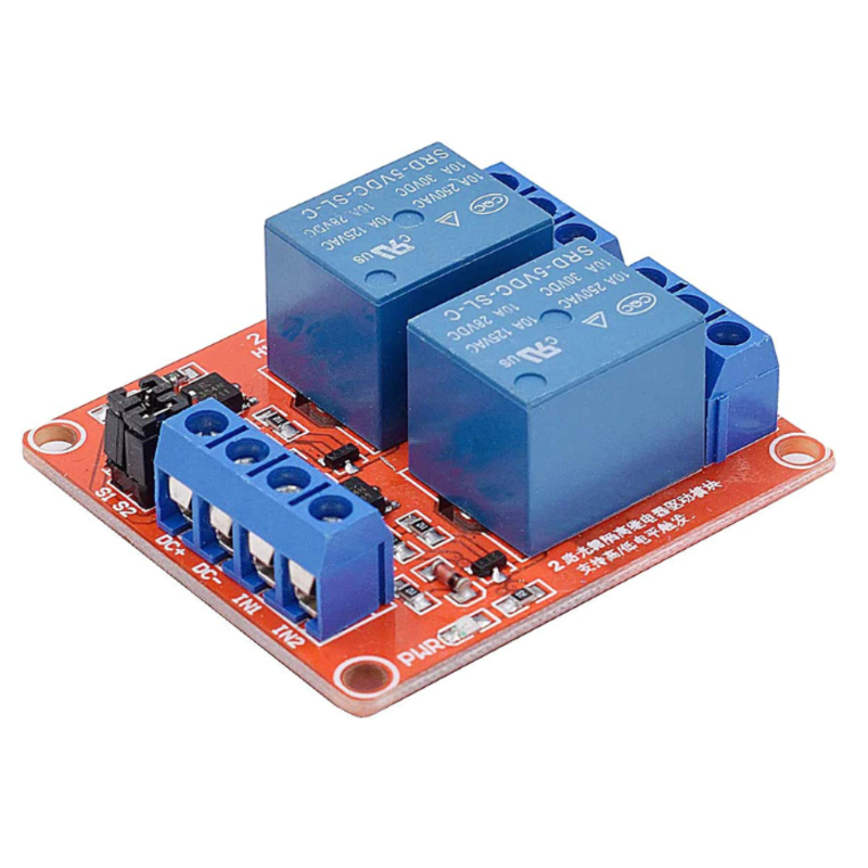 Modulo Rele 5V 2 canales