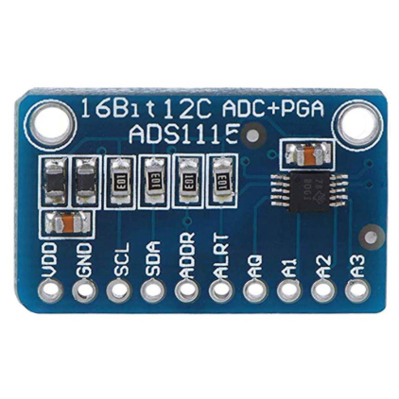 ADS1115 Conversor analogo digital ADC 16Bits 4 canales, placa azul
