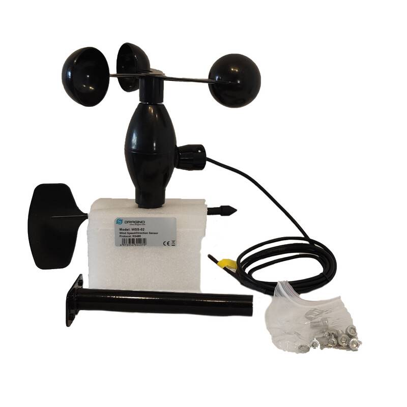 Veleta y anemómetro WSS-02 RS485
