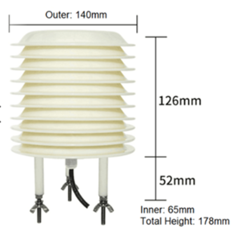 Sensor calidad de aire CO2 PM2.5 PM10 WSS-03 RS485