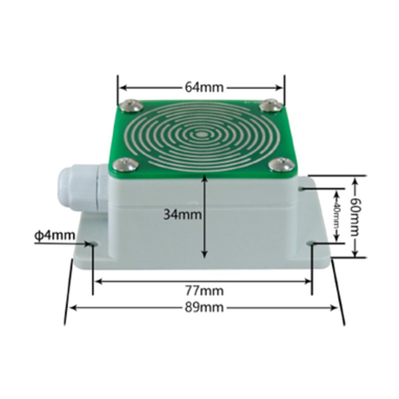 Sensor de lluvia y nieve RS485 WSS-04