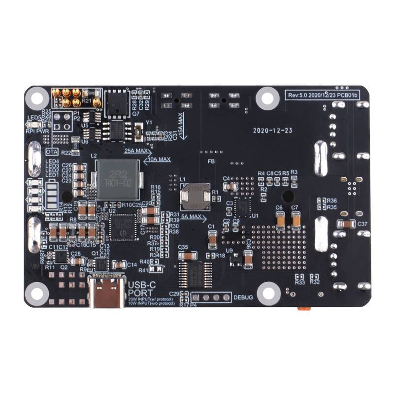 UPS para Raspberry Pi 4B/3B+ con RTC PLUS