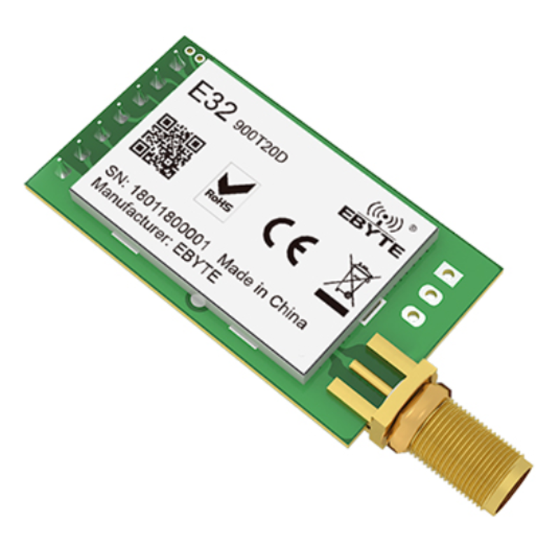 Módulo LoRa E32-900T20D 100mW transceptor UART