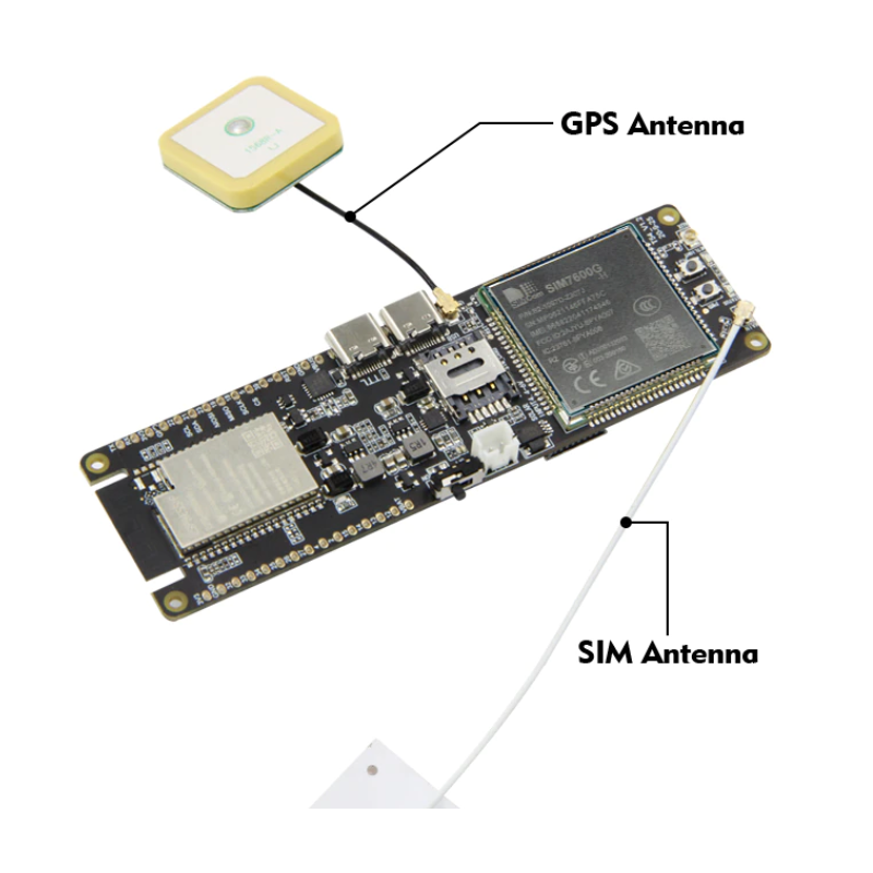 LILYGO® TTGO T-SIM7600 LTE SIM7600G-H