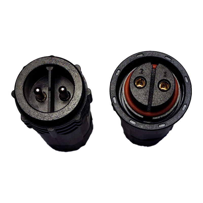 Conector IP67 ZE13 2P 20 Amperes Volante Volante