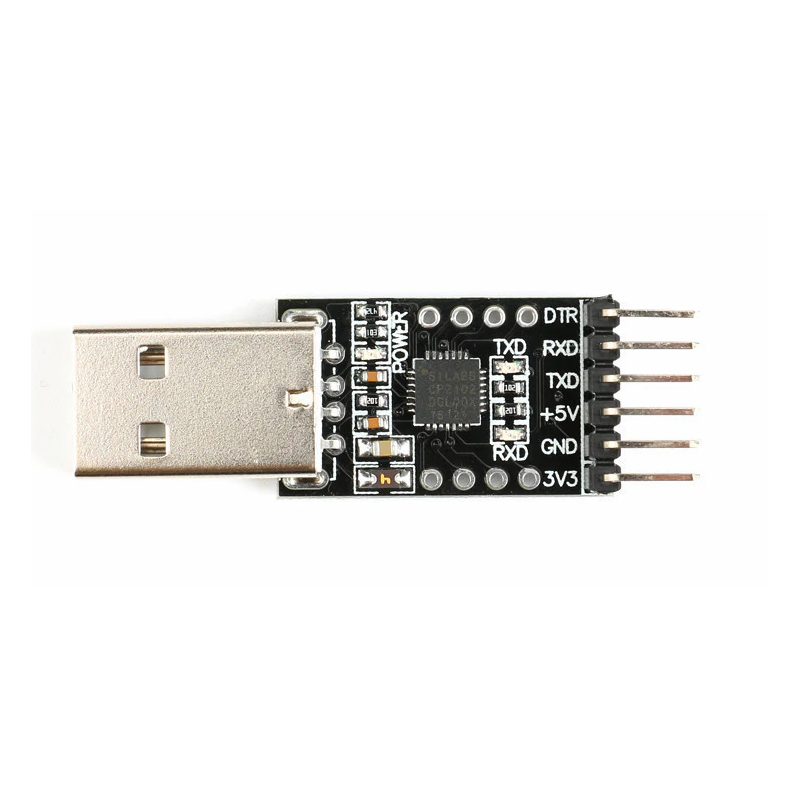 Conversor TTL a USB Arduino CP2102 con pin DTR