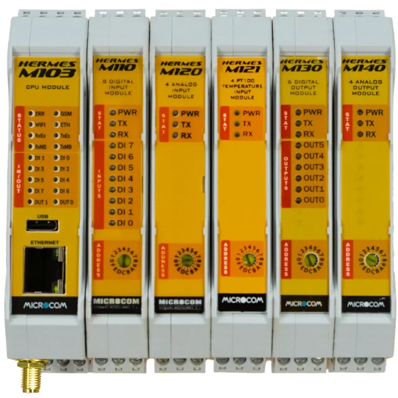 Hermes M102 (Serie M100) 3G/4G - MicroCom